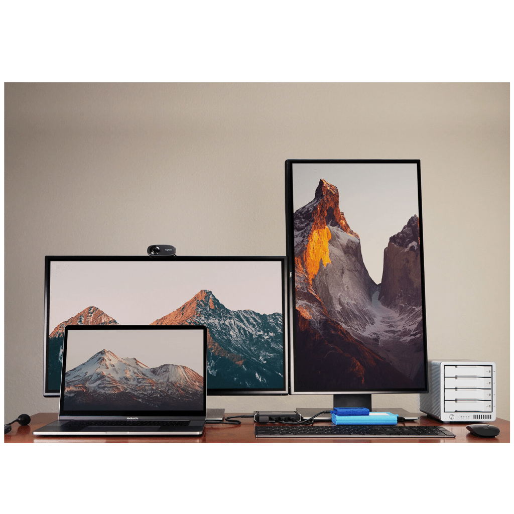 CalDigit Thunderbolt 4 docking station voor 2 extra 4K schermen